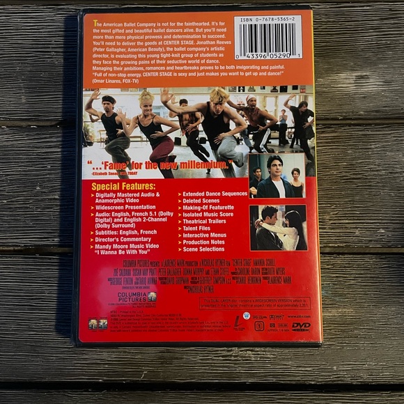 Media | Center Stage Dvd | Poshmark